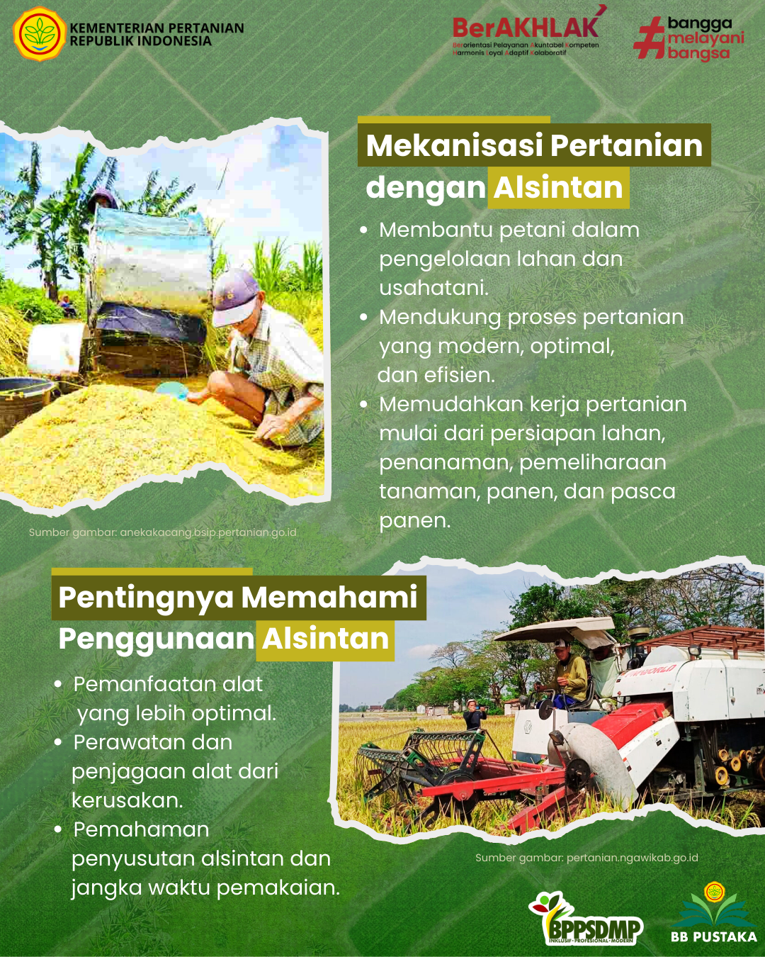 Info Teknologi: Mekanisasi Tepat Panen Cepat: Pahami Penyusutan Alat ...